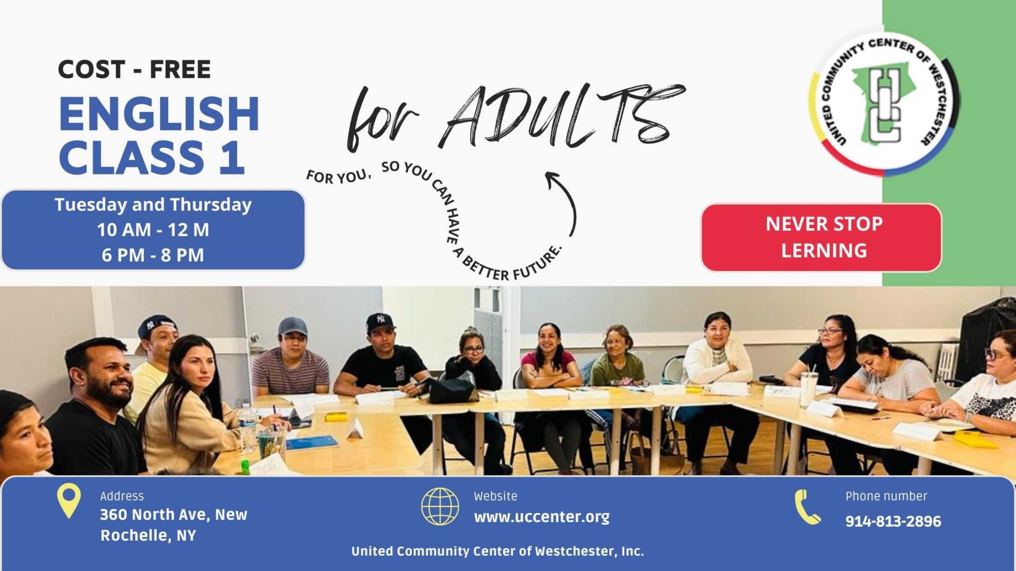 ESOL Classes February 20 to June 27 | Clases de ESOL Febrero 20 a Junio ...