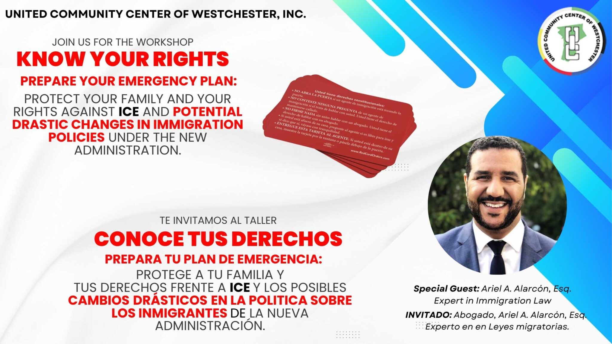 Workshop: Know Your Rights & Prepare Your Emergency Plan Against ICE ...