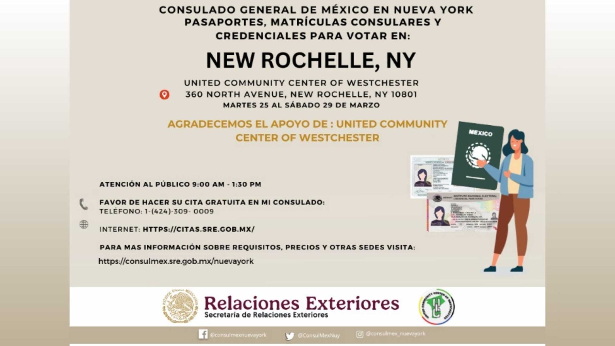Mexican Mobile Consulate in New Rochelle - United Community Center of ...