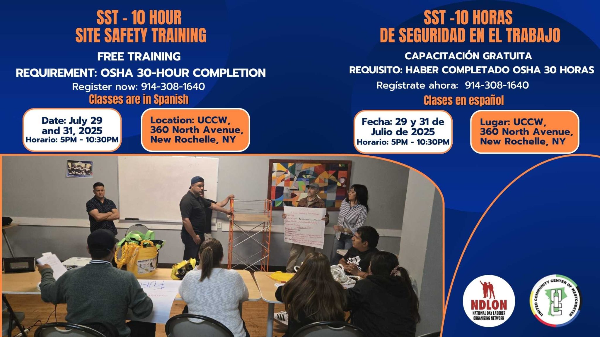 SST -10 HOUR SAFETY TRAINING (IN SPANISH & FREE) - United Community ...